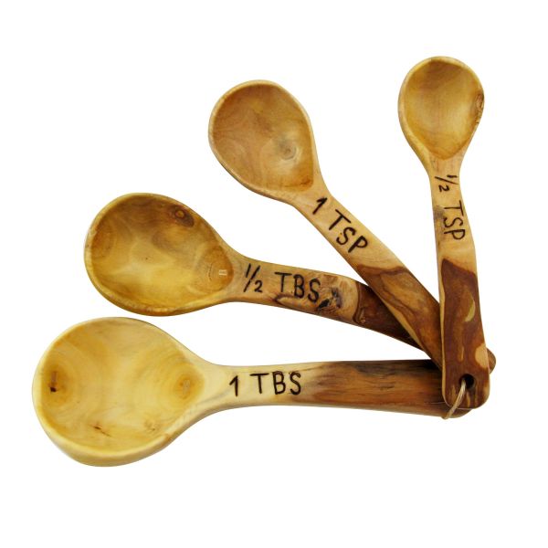 Unique Batik. wooden measuring spoons