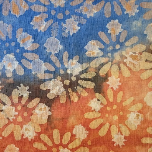 Unique Batik. batik floral t-shirt